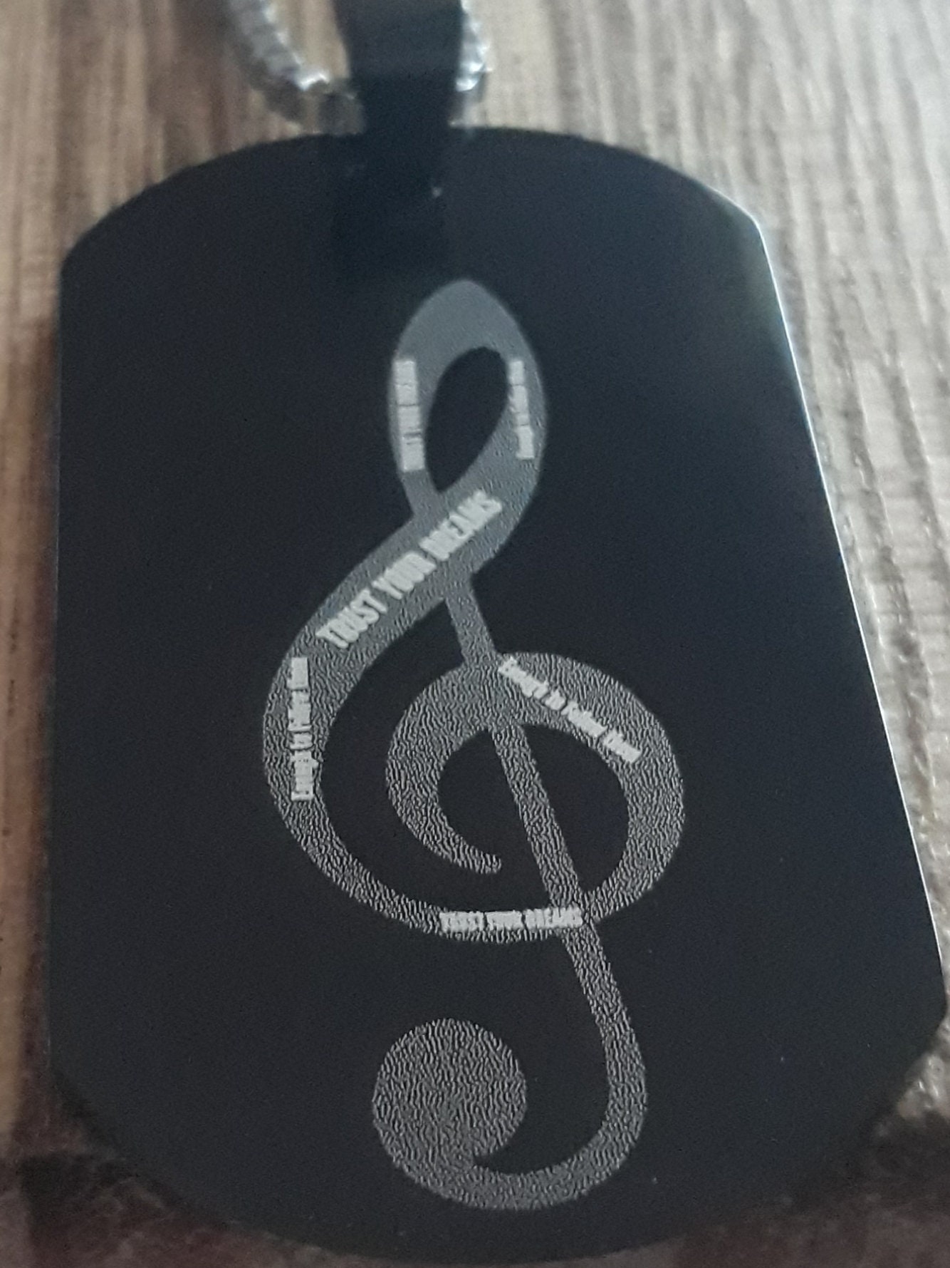 Music Note Gift for Her, Music Note Necklace, Music Note Gift for Him ...