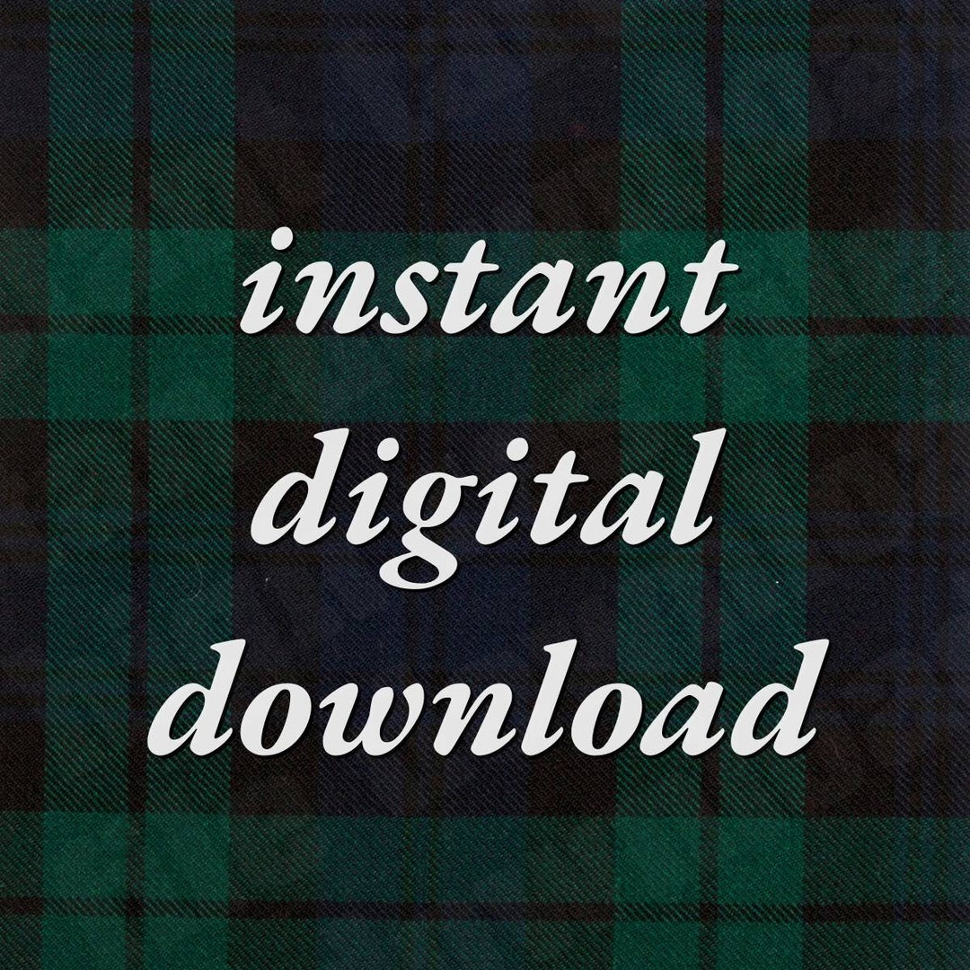 Black Watch Tartan Download | Scottish Clan Black Watch Pattern ...