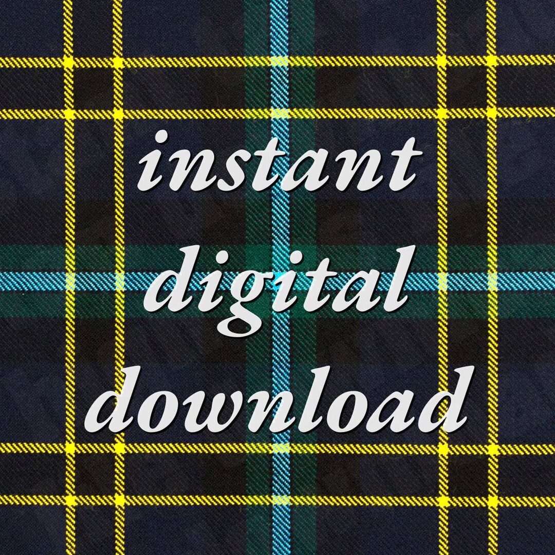 Weir Tartan Download | Scottish Clan Weir Pattern Downloadable File - Etsy