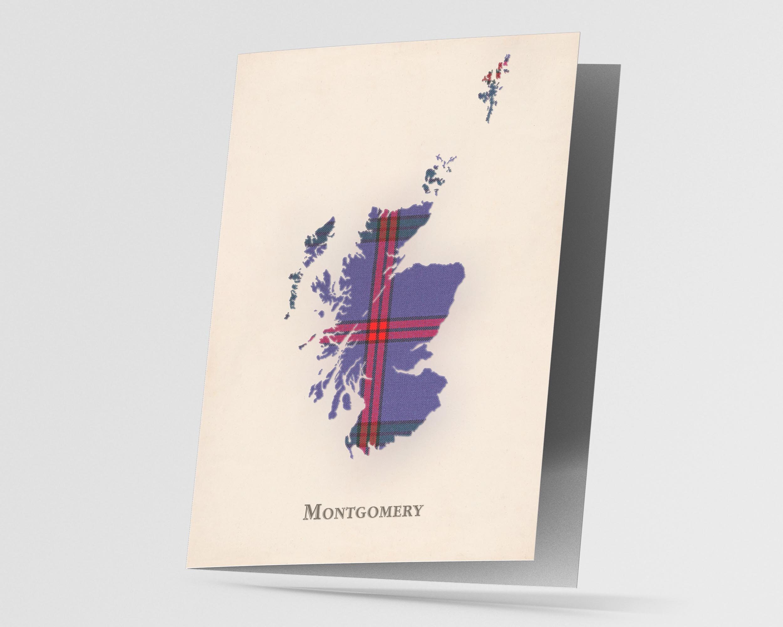 Clan Montgomery Scottish Tartan Map | Montgomery of Scotland Family ...