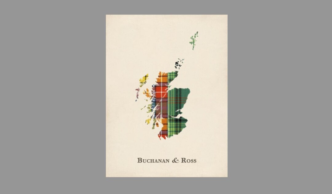 Customised Scottish Wedding Gift Couples Map of Scotland | family ...