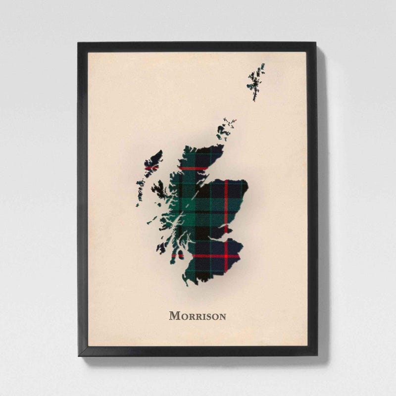 Scottish Morrison Tartan - Etsy UK