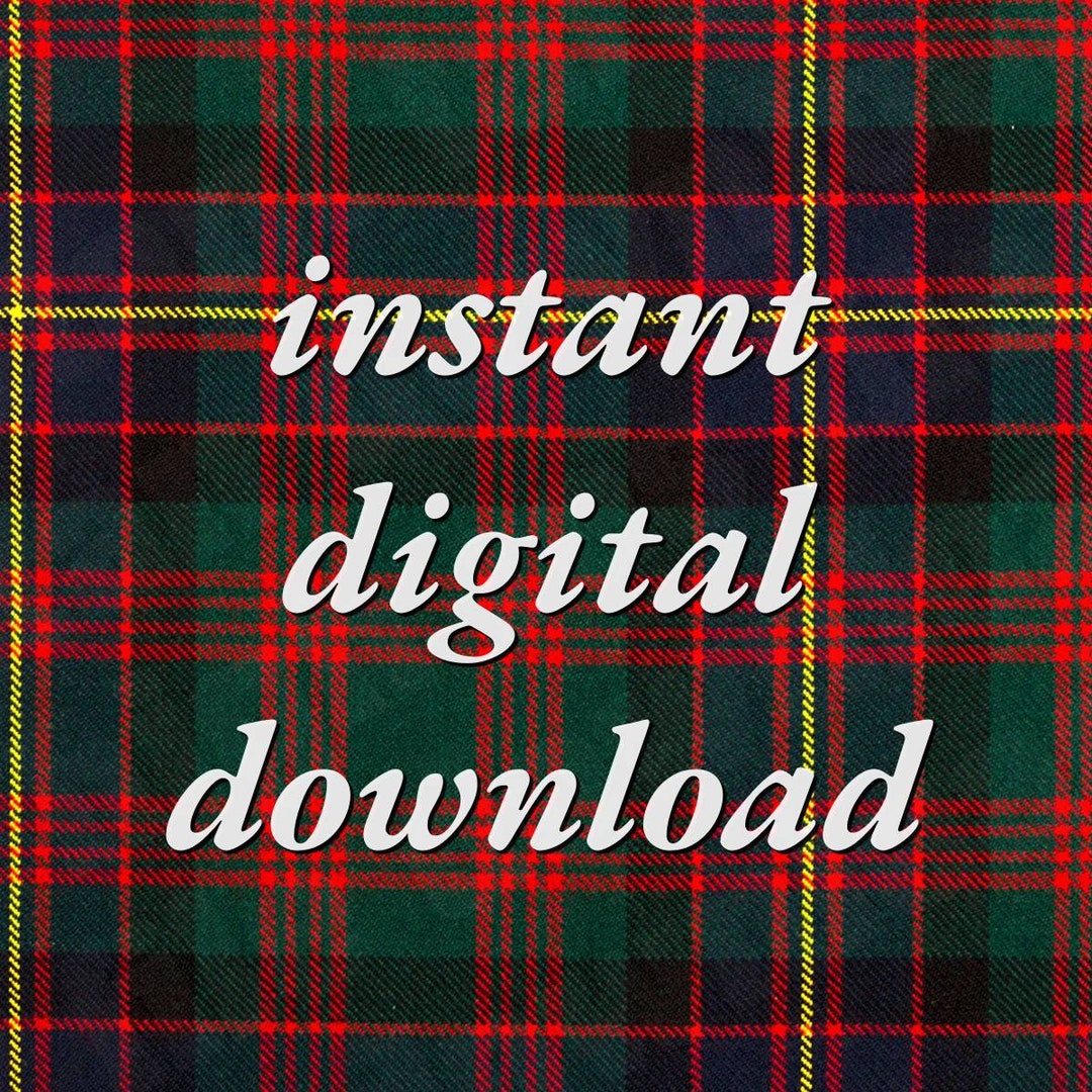 Cochrane Tartan Download | Scottish Clan Cochrane Pattern Downloadable ...