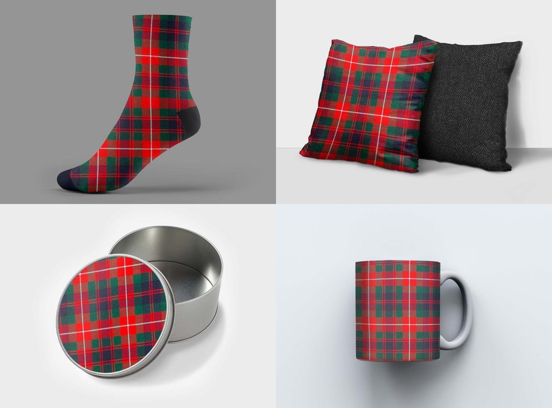 Fraser of Lovat Tartan Gifts | Mug, Socks, Cushion, Phone Cover, Tin ...