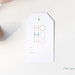 Ho Ho Ho Gift Tags Set of 8 Gift Tags Christmas Gift Tags Holiday Gift ...