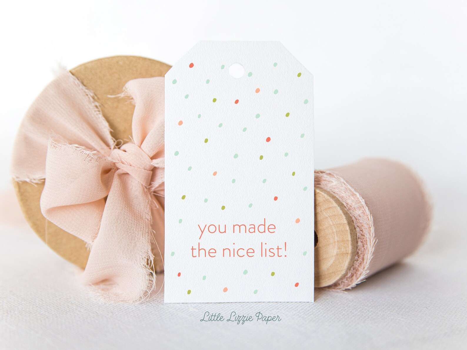 Nice List Gift Tags – Set of 8 Gift Tags – Christmas Gift Tags ...