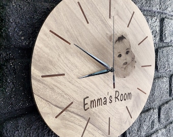 Personalized Family Name Wall Clock - Etsy