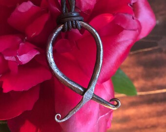 Forged Troll Cross Pendant - Etsy