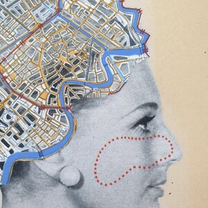 Mind Map - Collage Art Print - Etsy
