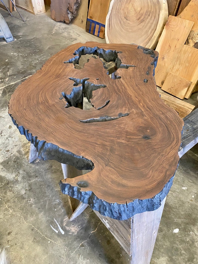 Ironwood Cross Cut Slab Table Top - Etsy