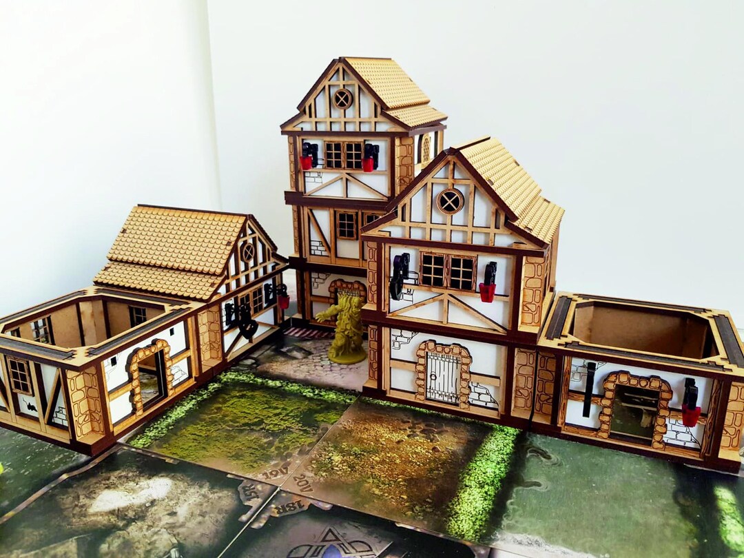 Scenery for the Zombicide Black Plague Board Game and Expansions - Etsy
