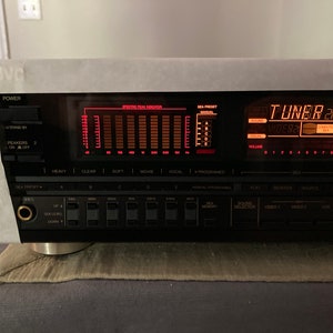 Retro 1987 JVC Receiver RX-950VBK Compu Link Remote With Original Box ...
