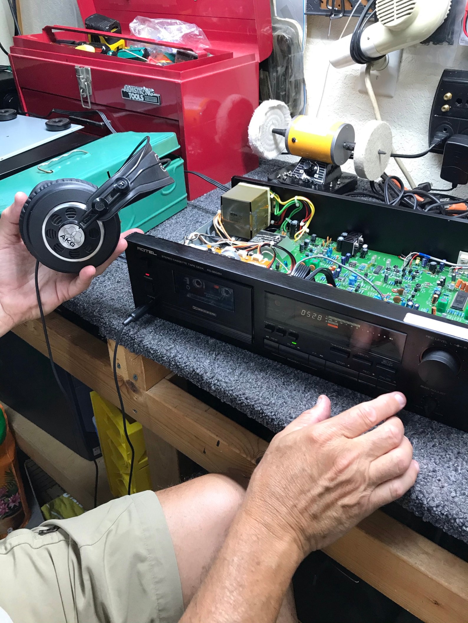 Retro Rotel RD-960BX Cassette Tape Deck W/dolby B/C and HX Pro ...