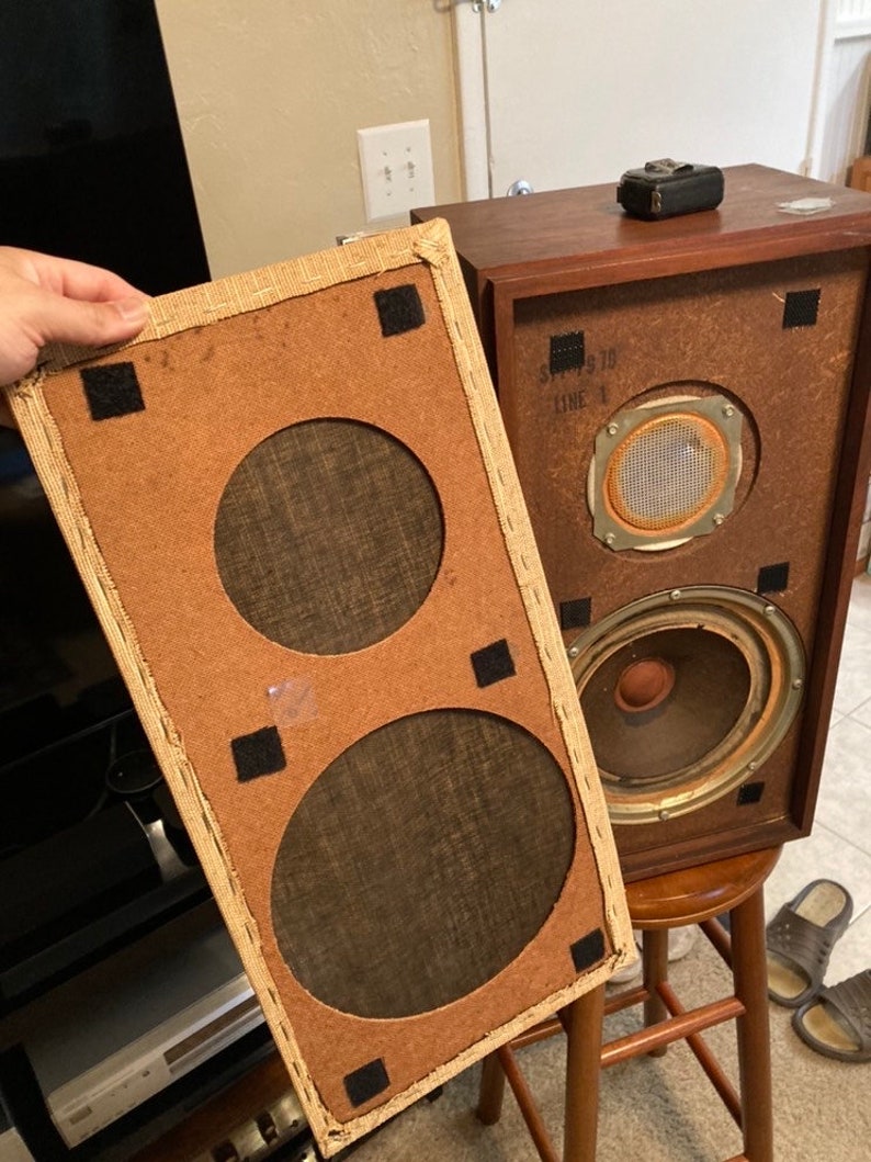 Vintage 1964 KLH Model Seventeen 17 (rare) 2-way Speakers (free Local ...