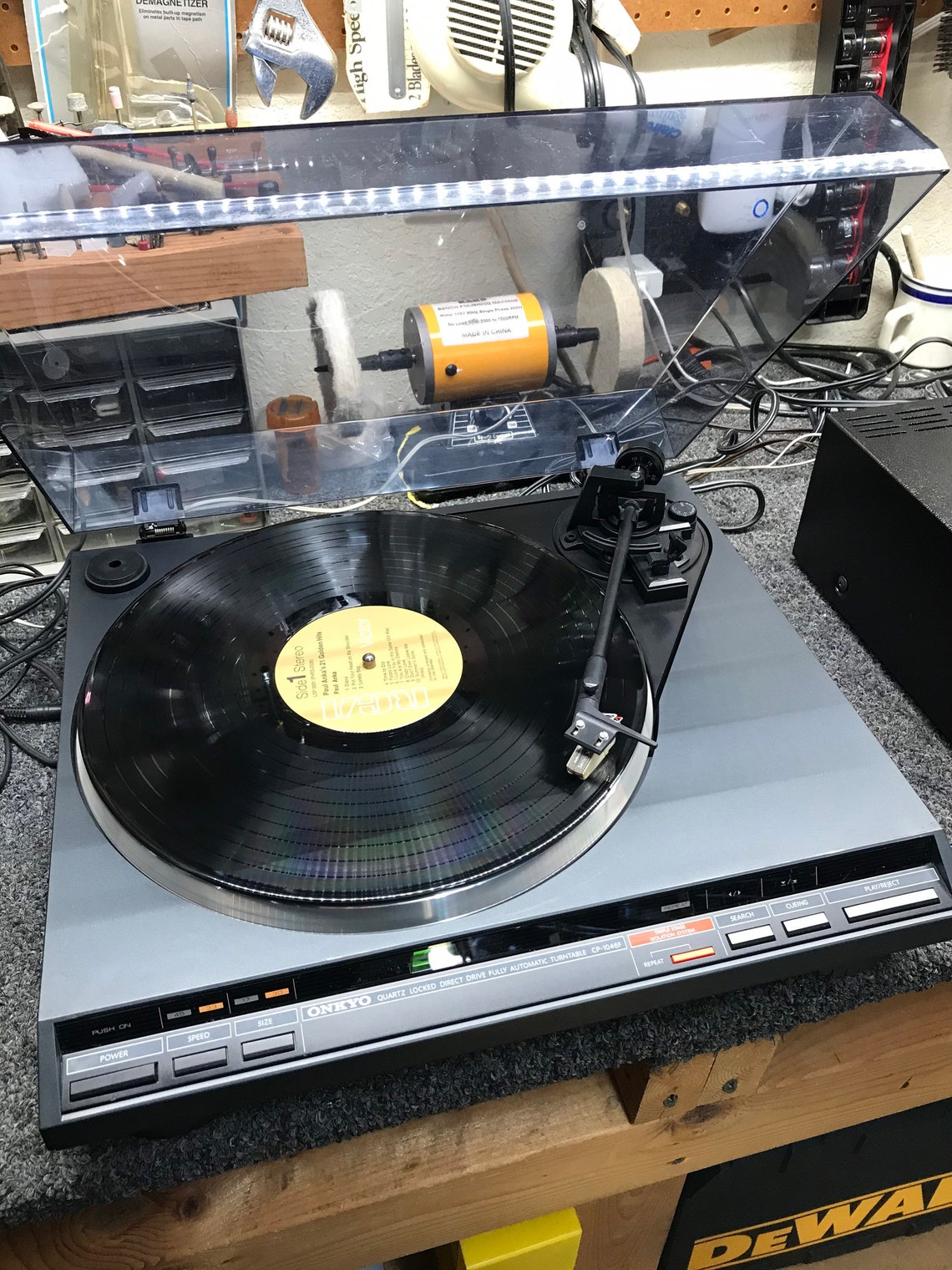 Onkyo Direct Drive Turntable CP-1046F audio-technica Series VIII in ...