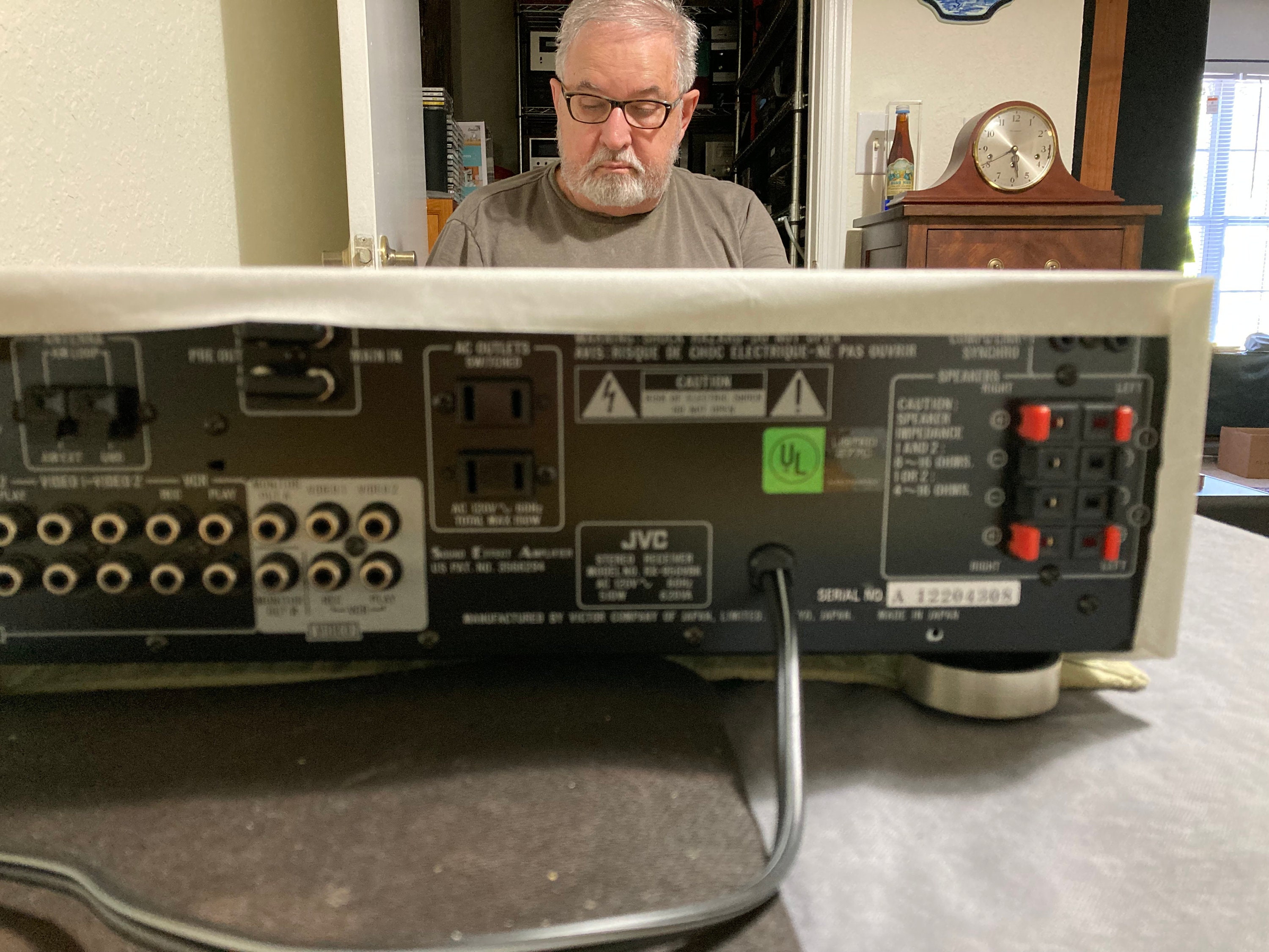 Retro 1987 JVC Receiver RX-950VBK Compu Link Remote With Original Box ...