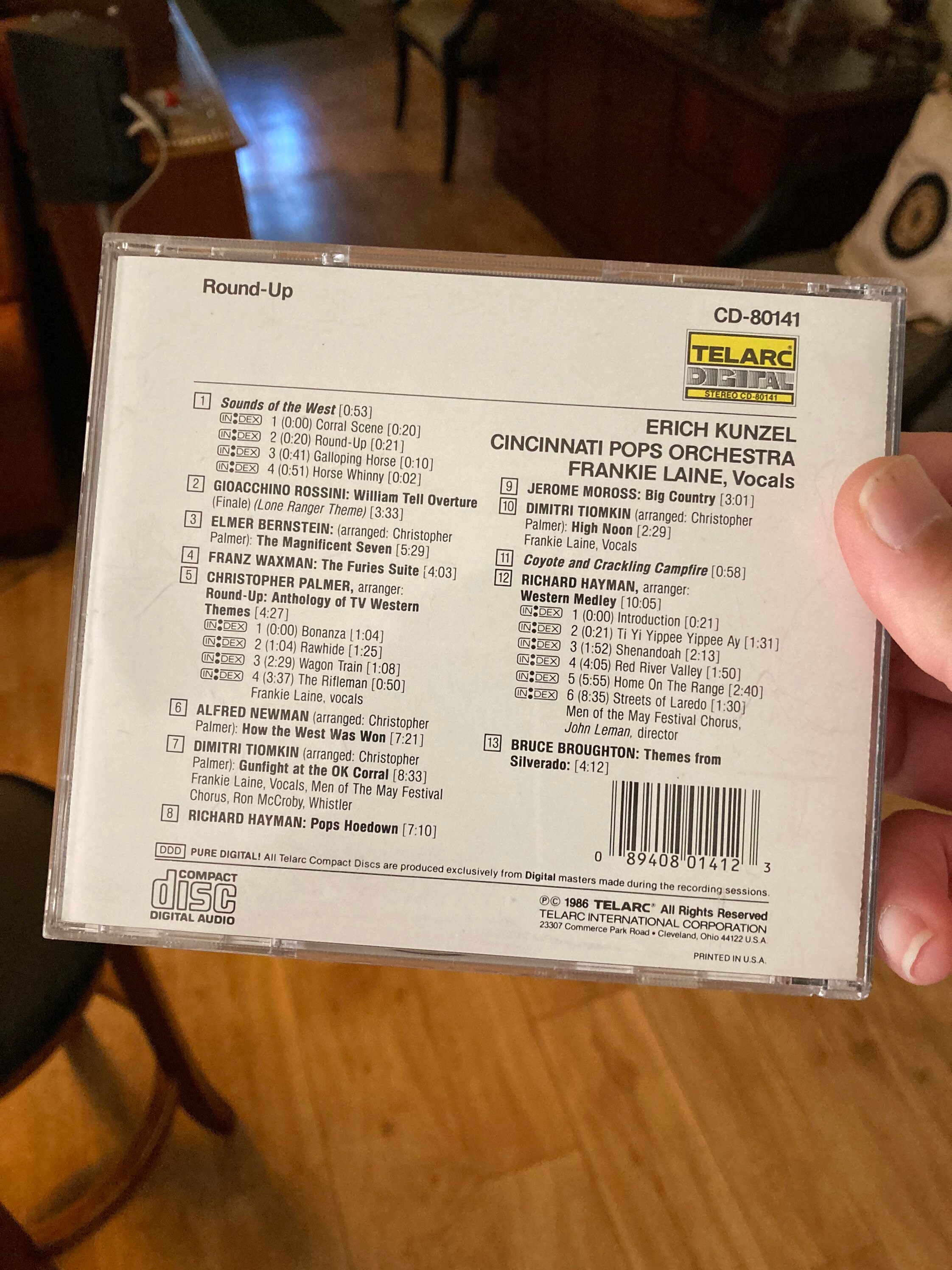 Telarc Digital (round-up) Western Digital Sound Effects Orchestra ...