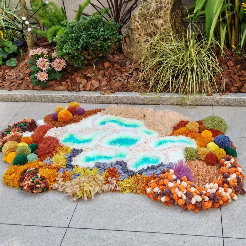 Hook Moss Rug - Etsy UK