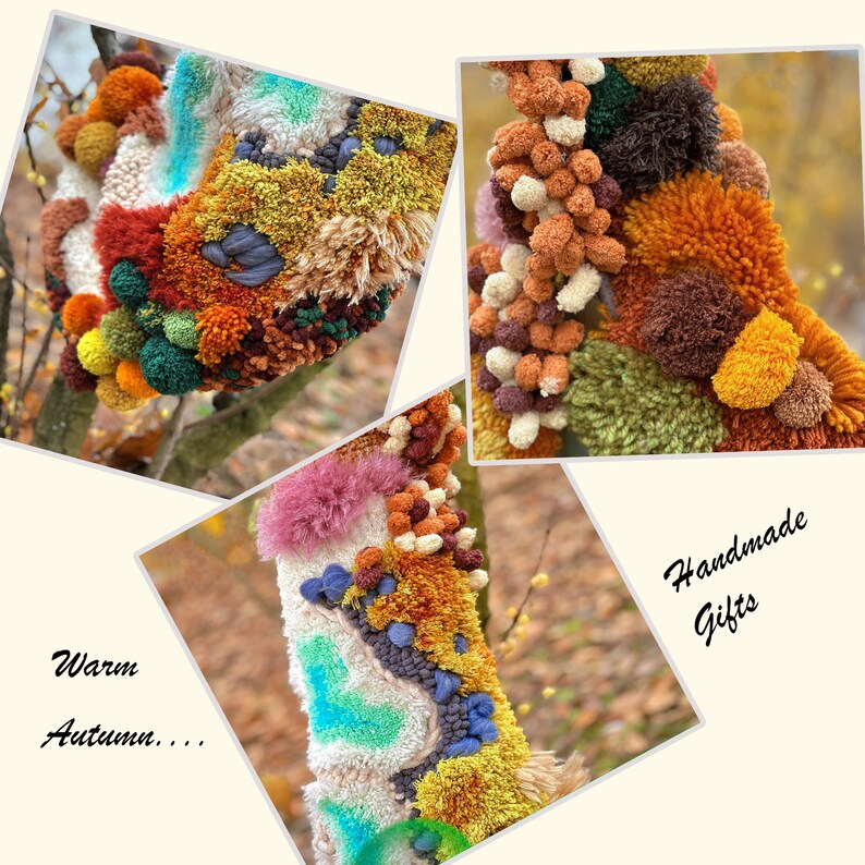 Moss Rugs Materials Bag, DIY Latch Hook Moss Rug Kit, 3D Latch Hook ...