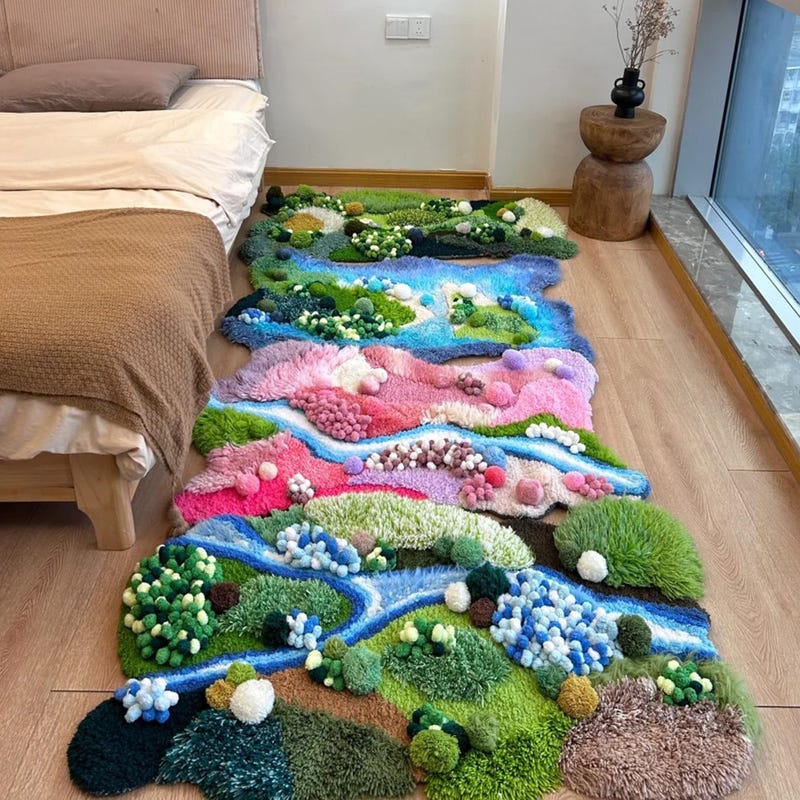 River Rug - Etsy