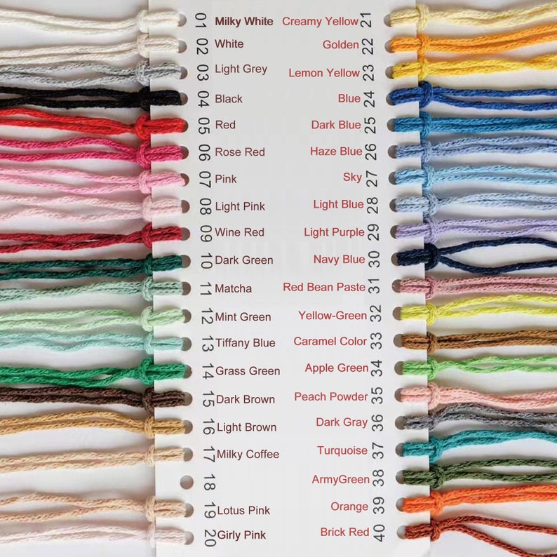 10yds Knit I-cord, French Knitted Cord, Knit Rope for Name Sign,knit ...