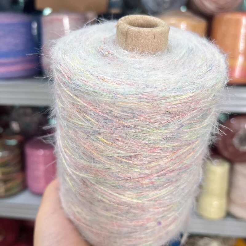 Wool and Angora Blend Yarn - Etsy