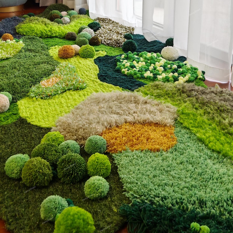 Moss Rug - Etsy