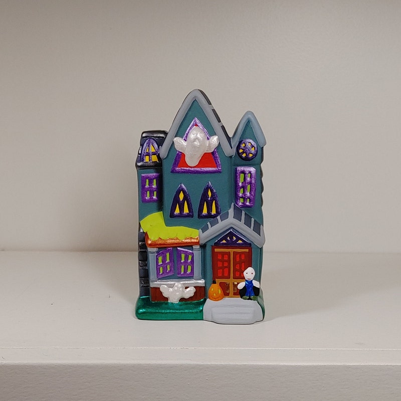 Ceramic Haunted House - Etsy