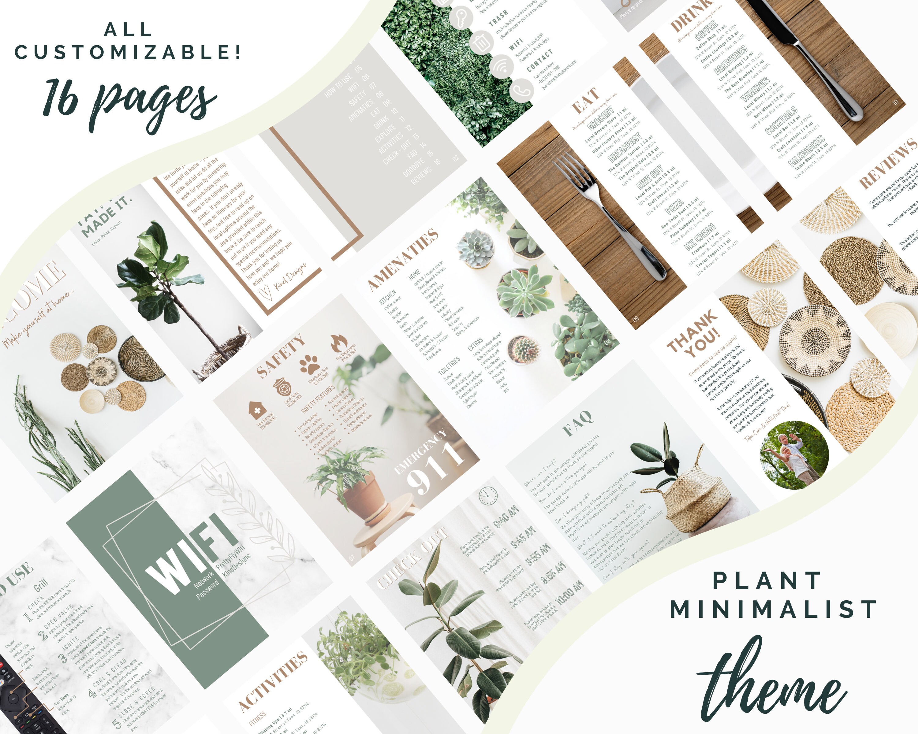 Custom Digital Welcome Books Your Guests Will Love - Etsy