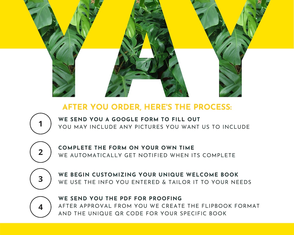 Custom Digital Welcome Books Your Guests Will Love - Etsy