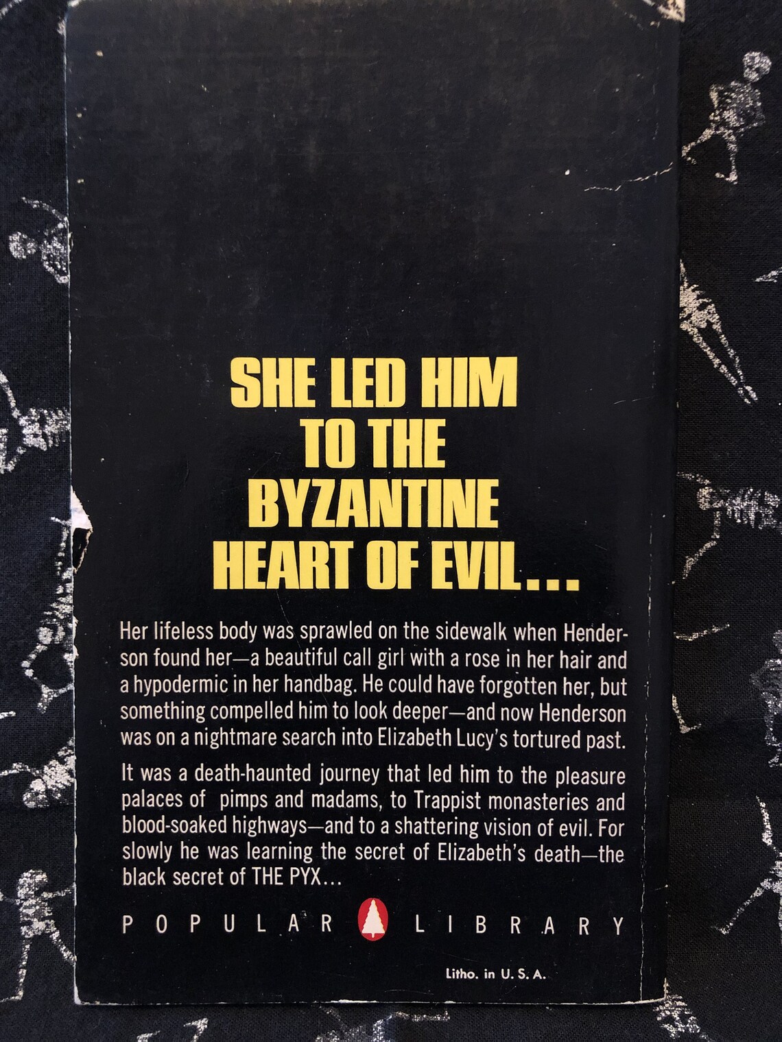 The PYX Movie Novelization Vintage Paperback Horror Novel - Etsy