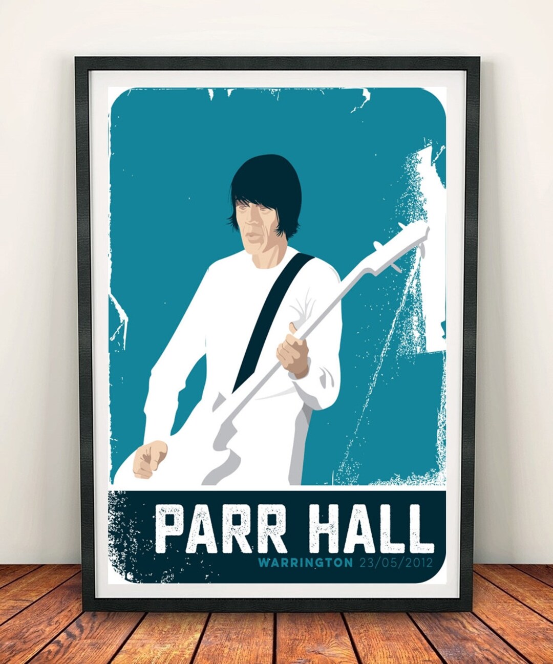 Mani Stone Roses Parr Hall Print - Etsy
