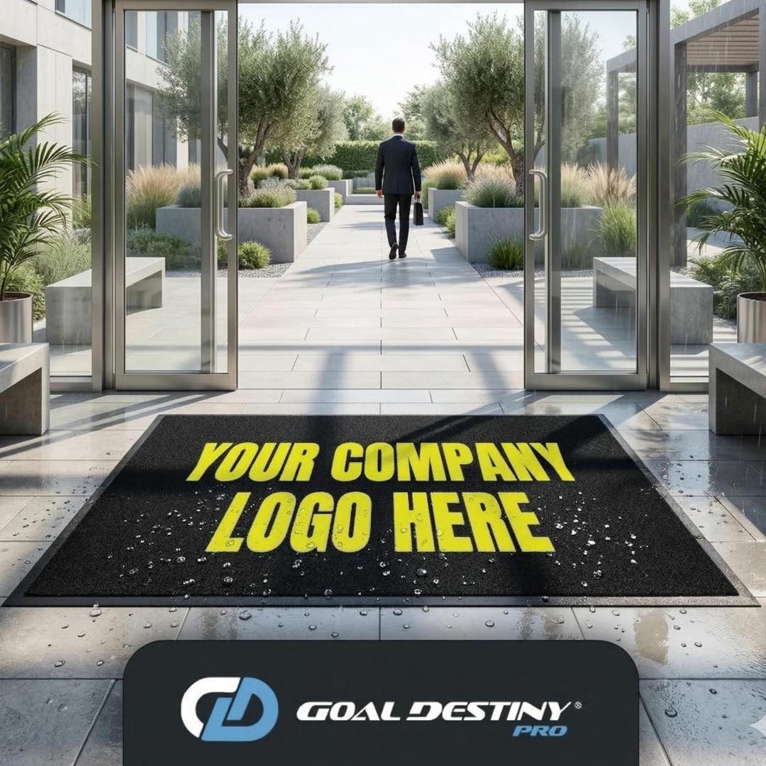 Custom Business Logo Doormat – Waterproof Entrance Mat, Non-slip Rug - Etsy
