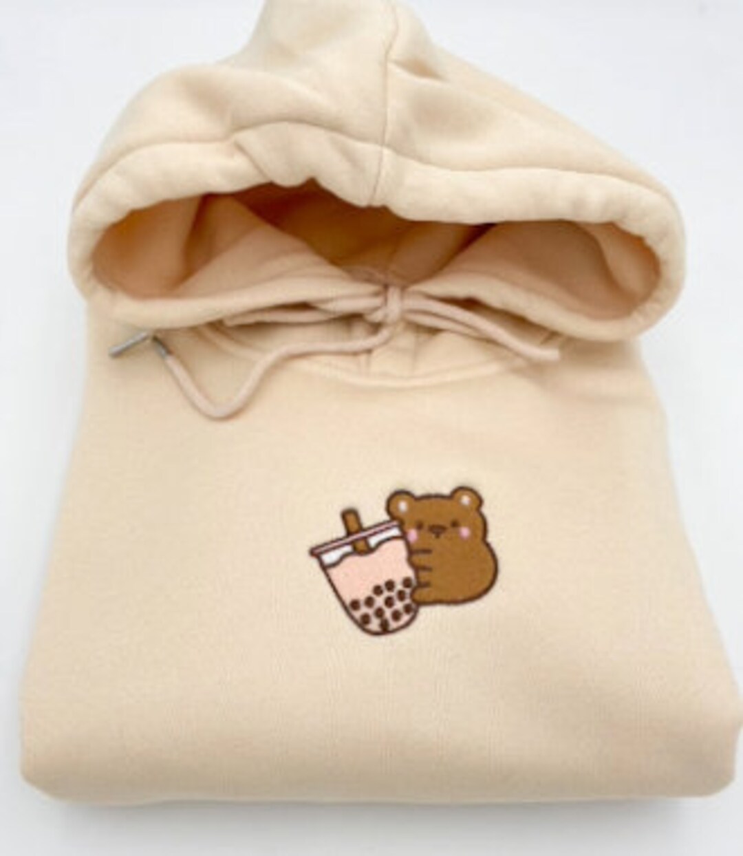 Boba Tea Bear Hoodie I Comfy Boba Tea Hoodie I Milk Tea Gift I Cute and ...