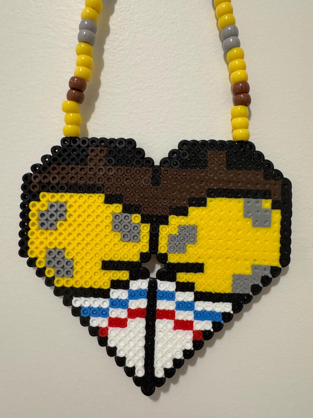 Sponge Booty Perler Necklace Rave Kandi EDM Handmade - Etsy