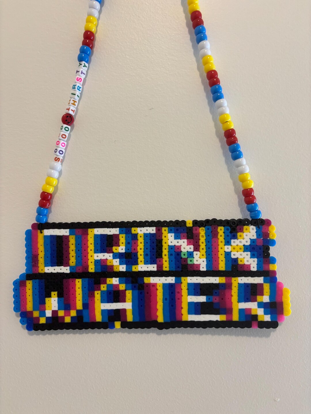 Trippy Drink Water Perler Kandi Necklace Dubstep Lost Lands Bass Canyon ...