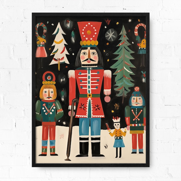 Nutcracker Painting - Etsy