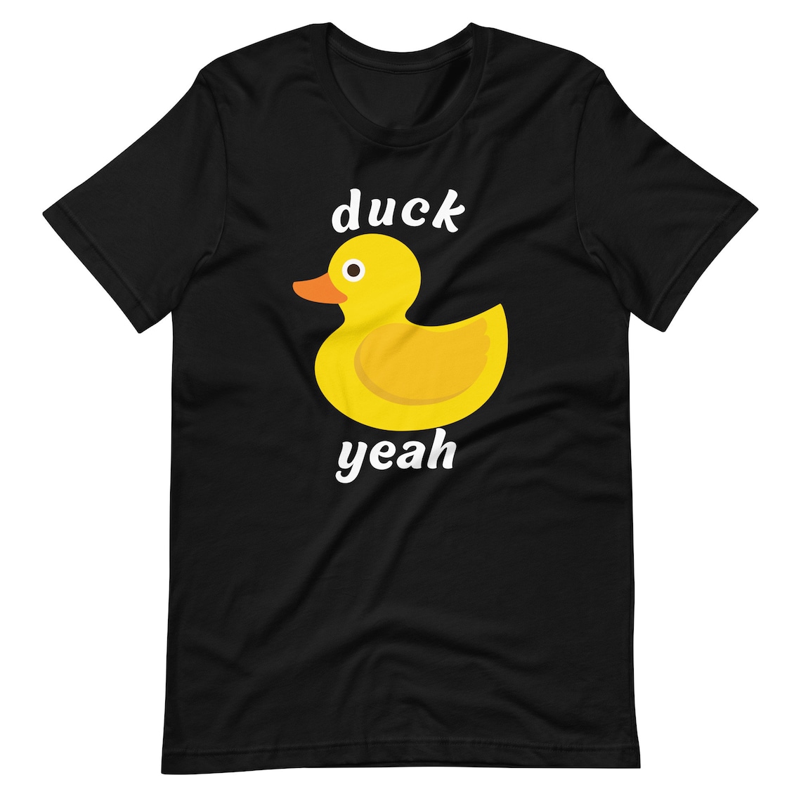 Cute Duck Yeah Funny Sarcastic Bella Canvas 3001 Unisex - Etsy