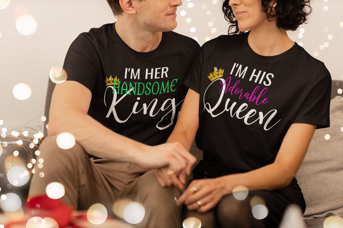 I'm His and Her King and Queen Couples Matching Handsome King ...