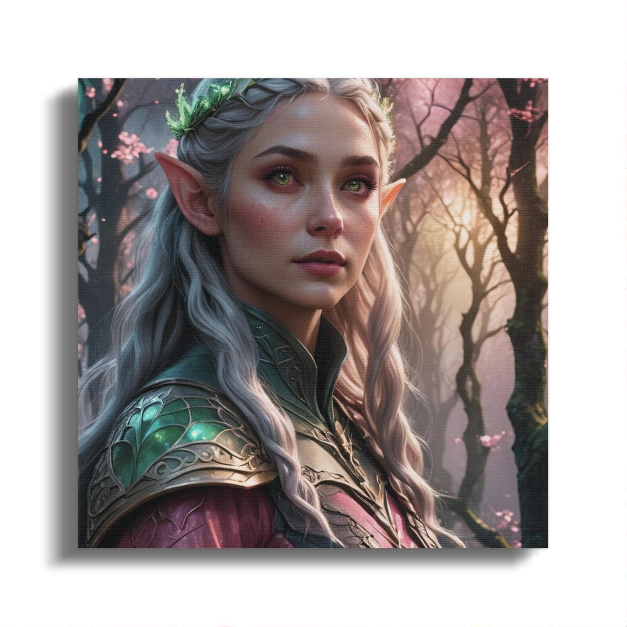 Fantasy Forest Elf , Enchanted Woodland , Mystical Fairy Tale , Magical ...