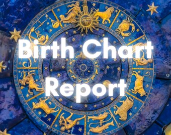 Astrology Birth Chart Gift - Etsy