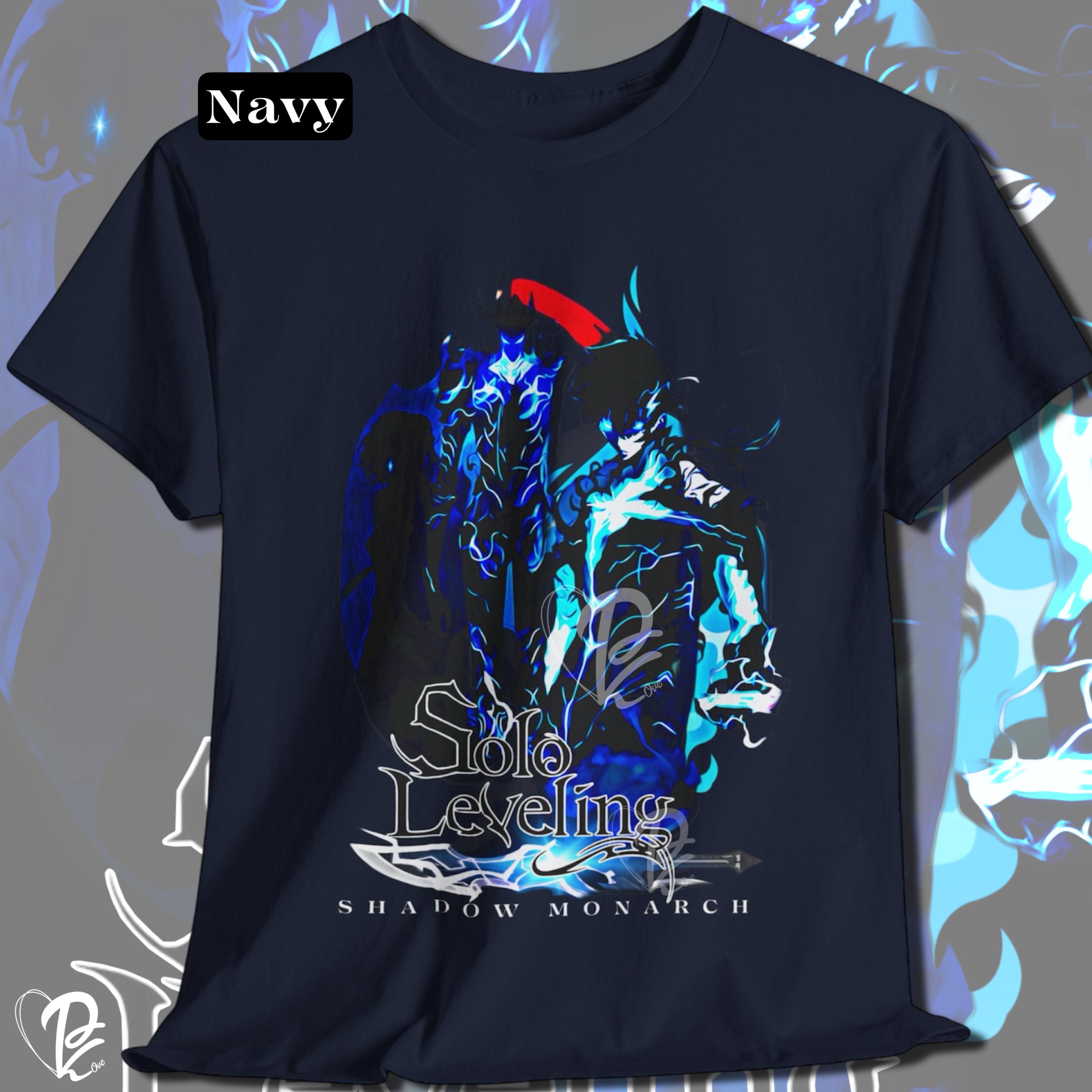 Solo Leveling Anime Shirt Sung Jinwoo Anime Shirt Jinwoo Manga Shirt ...