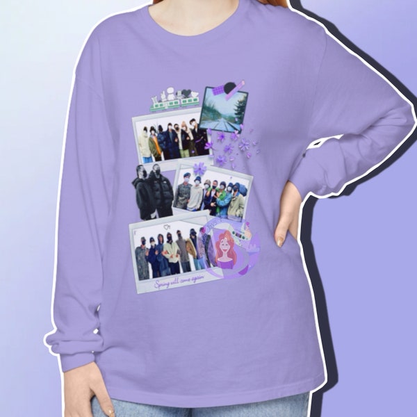 Long Sleeve Kpop T Shirts - Etsy