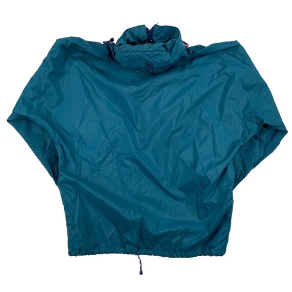 Vintage Turquoise Helly Hansen Rain Jacket 90s - M/L - Gem