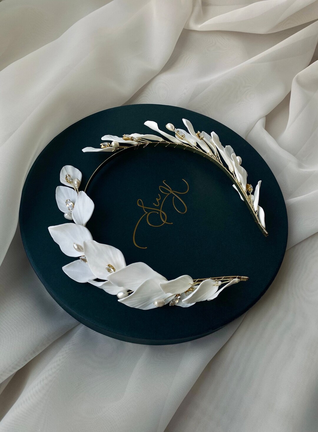 Angel Tiara, Greek Style Tiara, Greek Headband, Grecian Crown, White ...