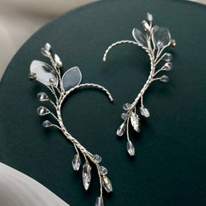 Ear Cuffs Elven Style, Weddind Ear Cuffs, Ear Cuffs Handmade, No ...
