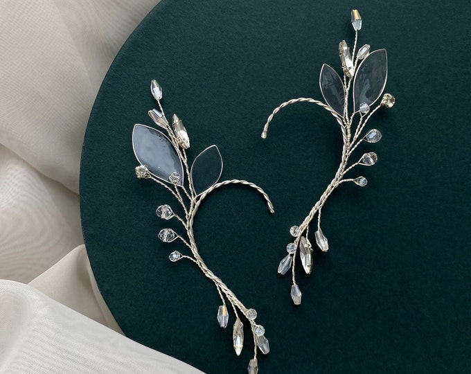 Ear Cuffs Elven Style, Weddind Ear Cuffs, Ear Cuffs Handmade, No ...