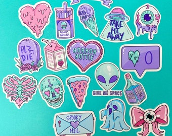 Horror Stickers Pack - Etsy