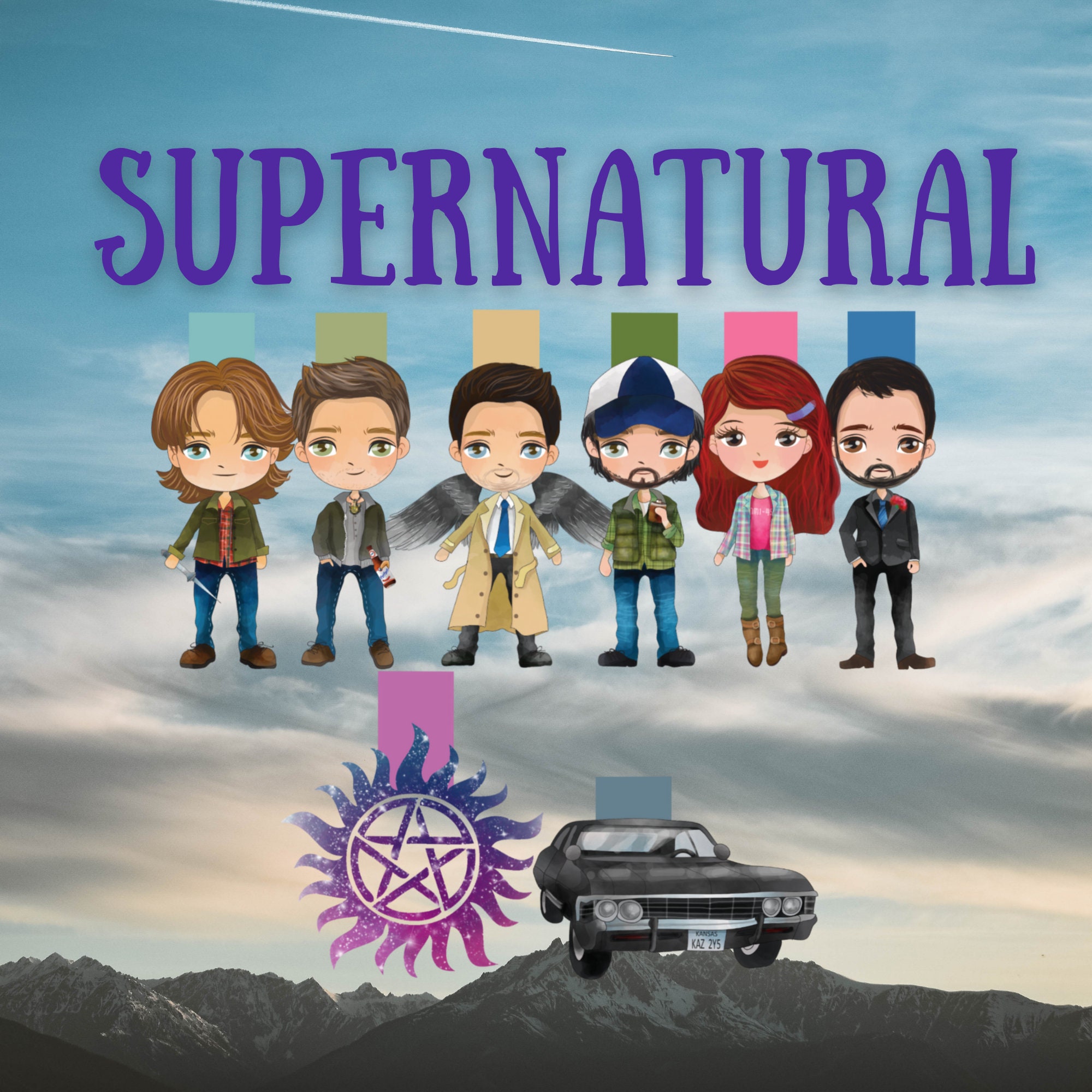 Supernatural Fan Art Chibi