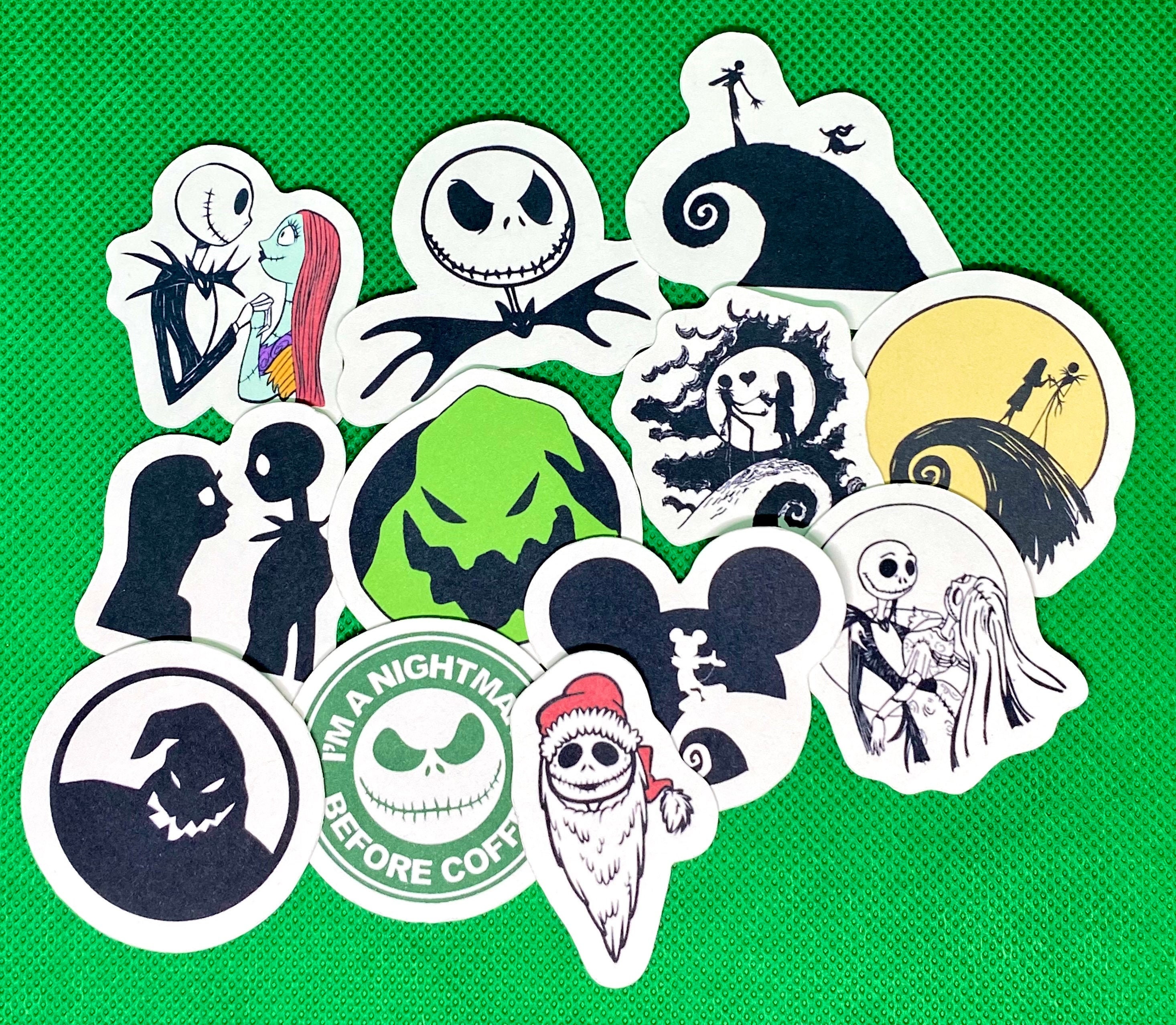 Nightmare Before Christmas Sticker / Pack / Waterproof | Etsy